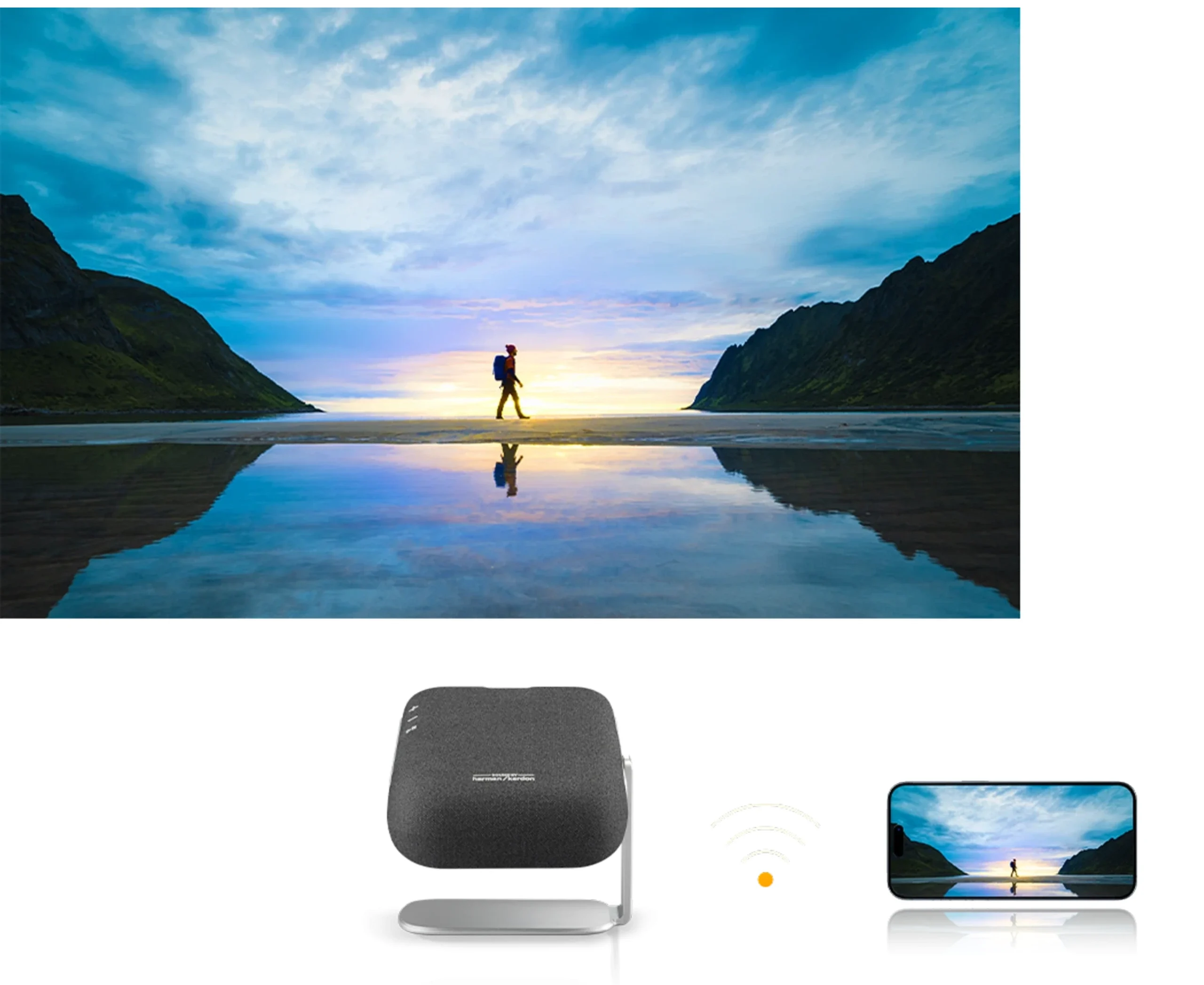 ViewSonic M1X Smart LED Portable Projector In Pakistan - Access Systems